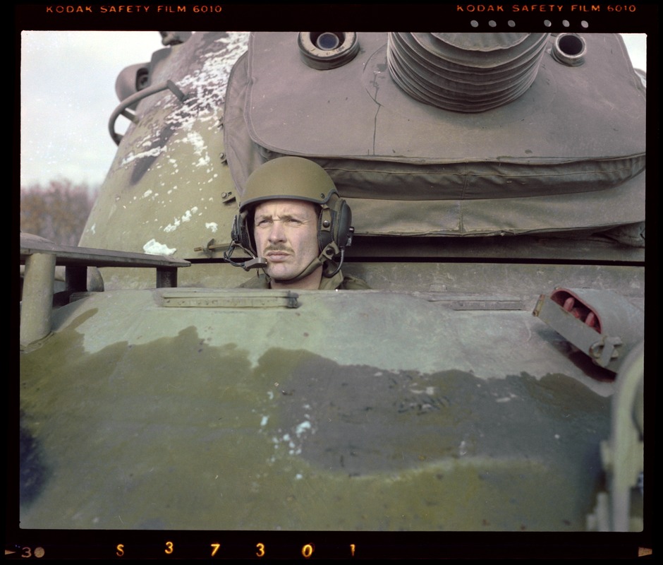 Tankers uniform, Ft. Devens - Digital Commonwealth