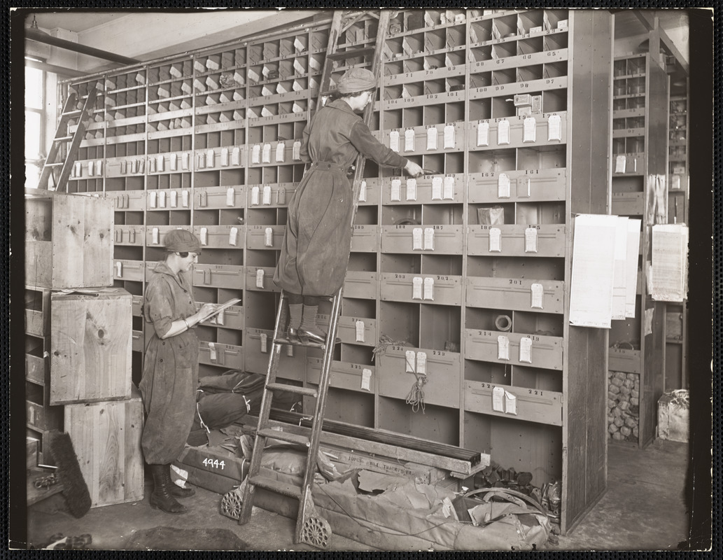 Women sorting - Digital Commonwealth