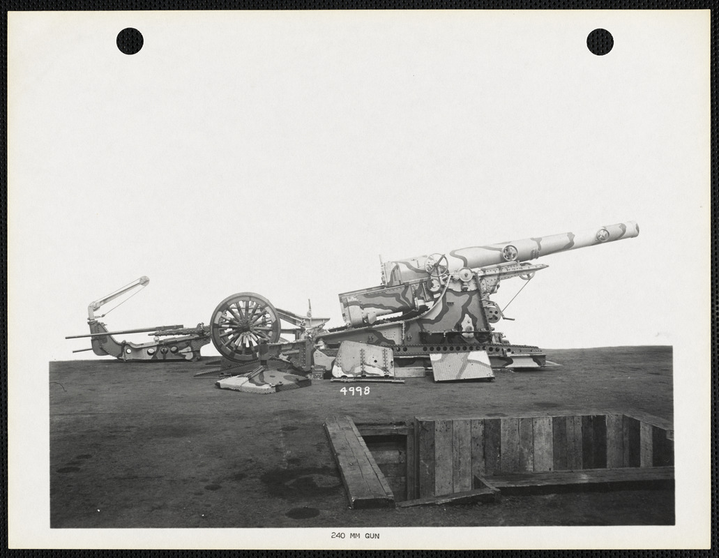240 MM gun - Digital Commonwealth