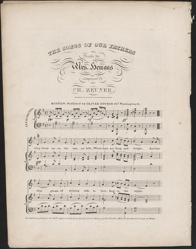 The songs of our fathers - Digital Commonwealth