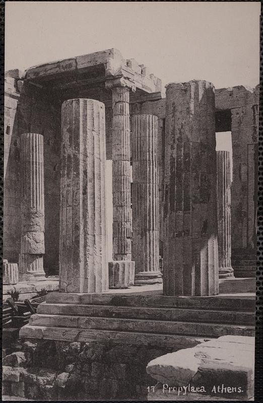 Propylaea Athens - Digital Commonwealth