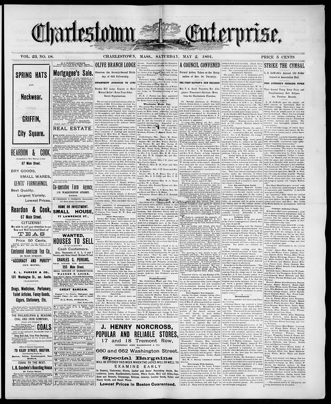 Charlestown Enterprise, May 02, 1891 - Digital Commonwealth