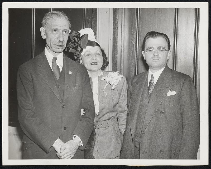 "Information Please" Star Franklin P. Adams (left), columnist and radio ...