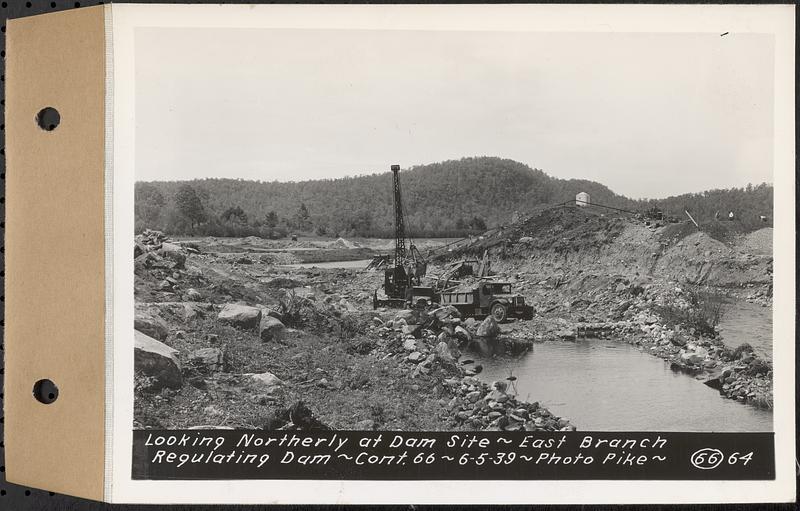 Contract No. 66, Regulating Dams, Middle Branch (New Salem), and East ...