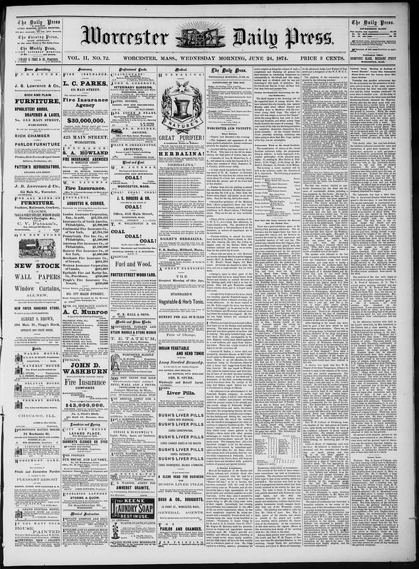 Worcester Daily Press - Digital Commonwealth