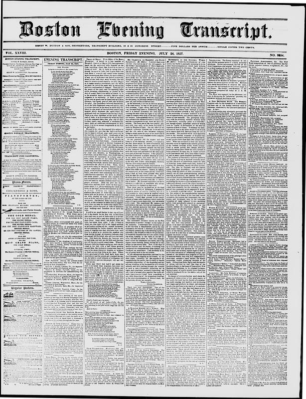 Boston Evening Transcript - Digital Commonwealth