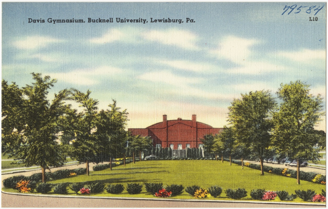 Davis Gymnasium, Bucknell University, Lewisburg, Pa. - Digital Commonwealth