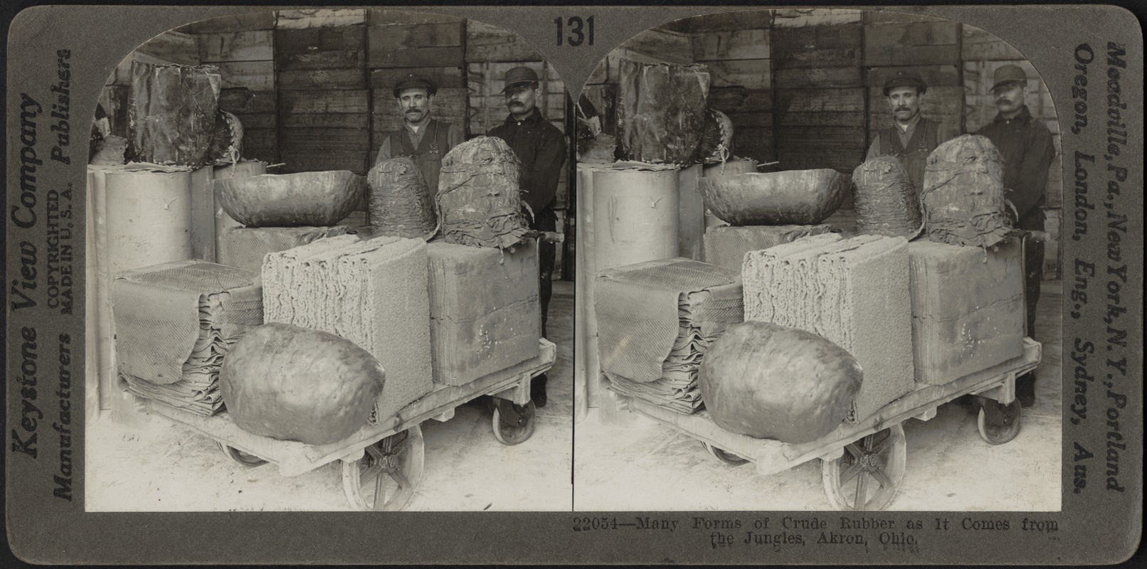 Forms of crude rubber, Akron, Ohio - Digital Commonwealth