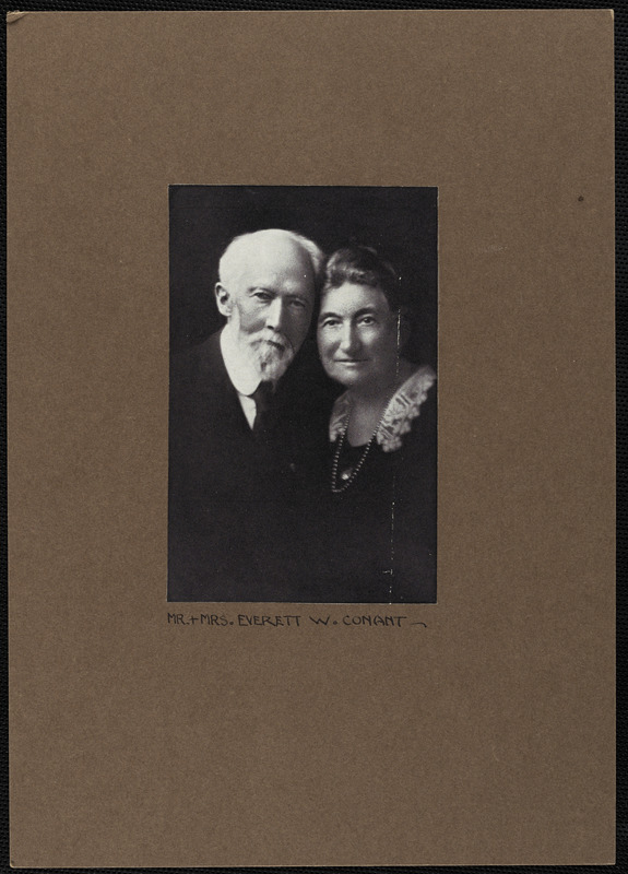 Mr. & Mrs. Everett W. Conant - Digital Commonwealth