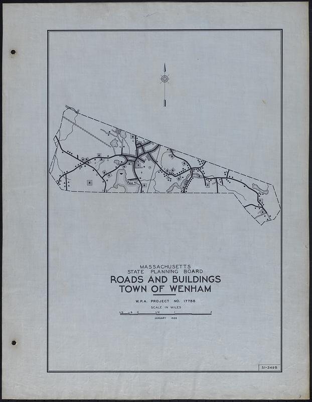 Roads and Buildings Town of Wenham - Digital Commonwealth
