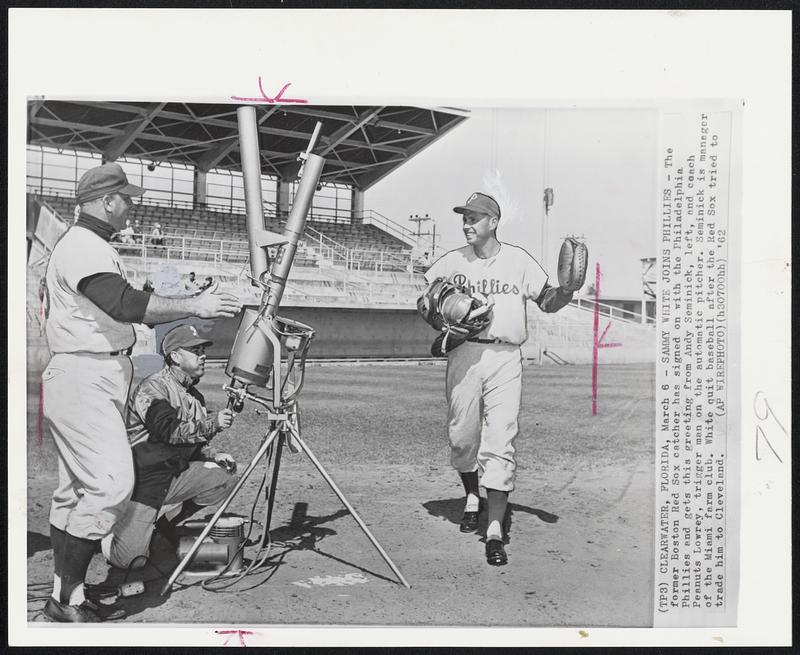 Sammy White Joins Phillies - The former Boston Red Sox catcher has ...