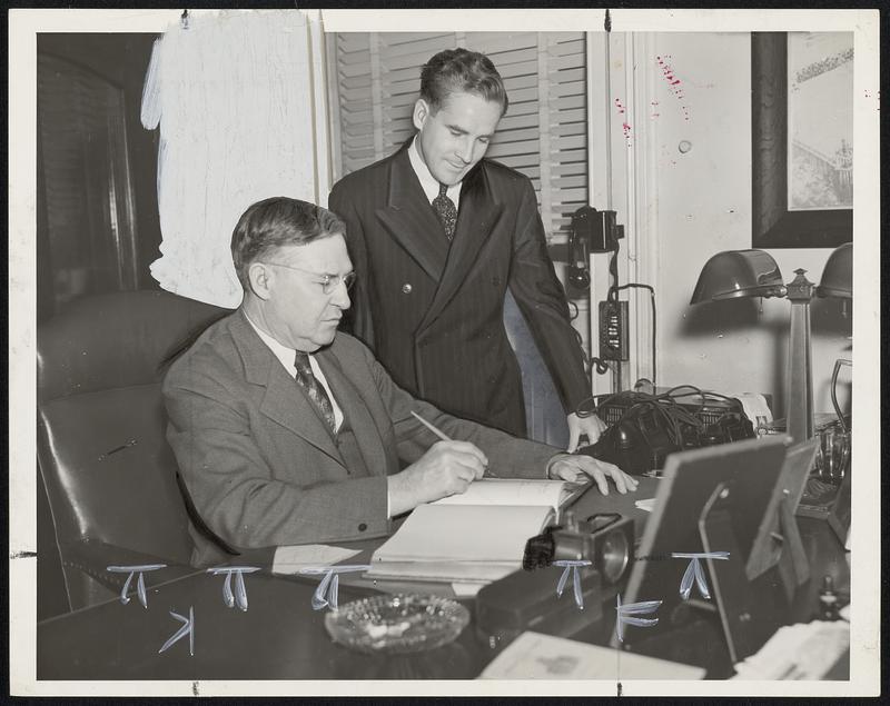 Supreme Dictator, Roy H. Williams of the Loyal Order of Moose, visiting ...