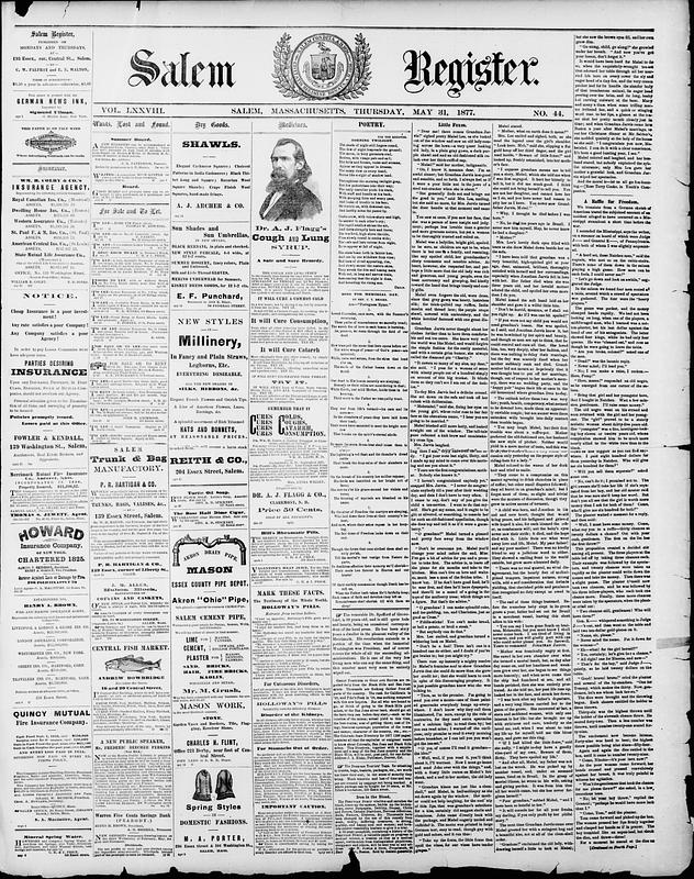 Salem Register. May 31, 1877 - Digital Commonwealth