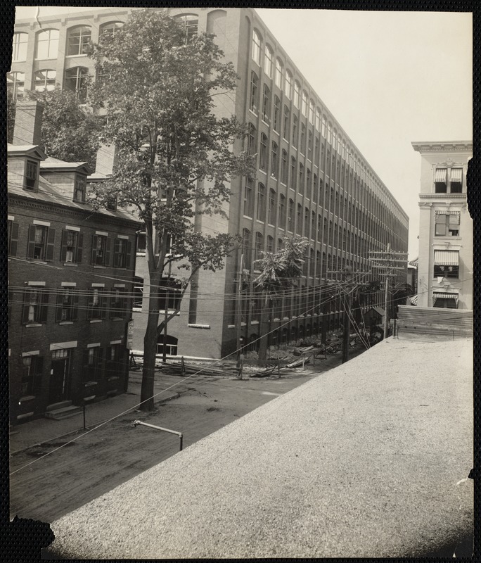 Pacific Mills, new worsted mill - Digital Commonwealth