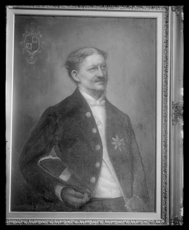 Shipton Court: portrait of General Meredith Read - Digital Commonwealth