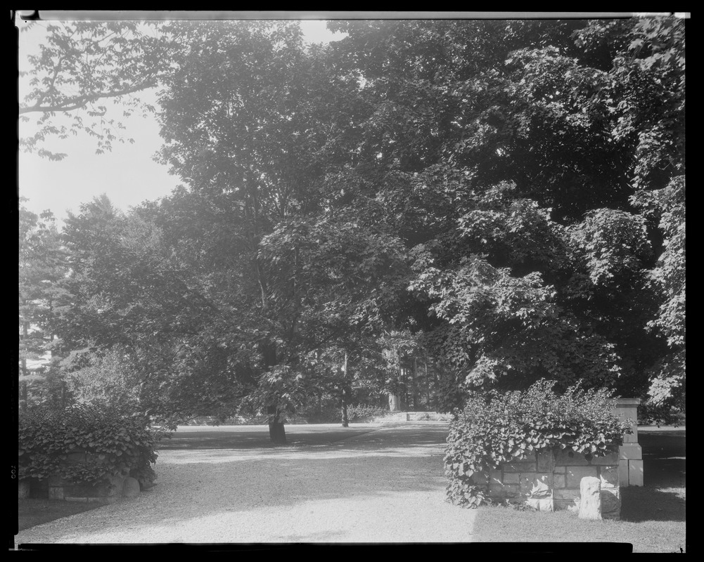 Groton Place: landscape - Digital Commonwealth