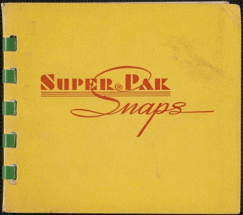 Super Pak Snaps - Digital Commonwealth