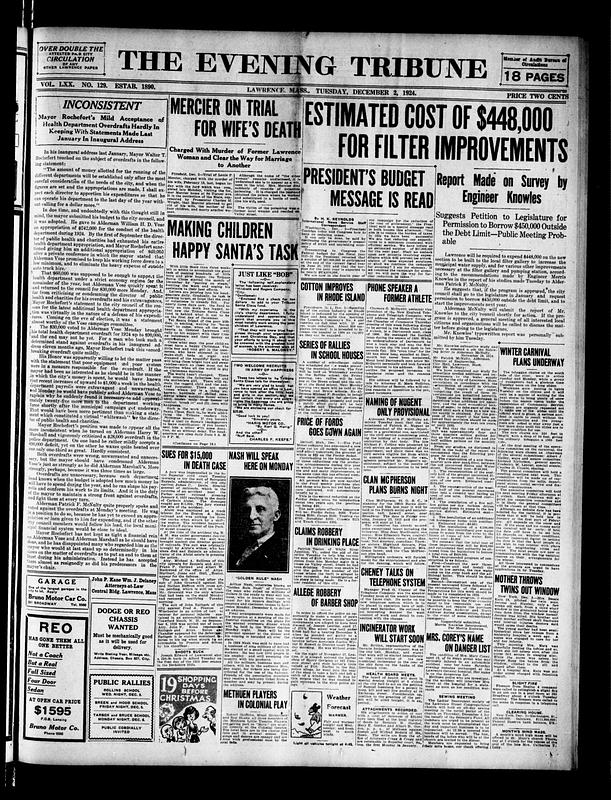 The Evening Tribune. December 02, 1924 - Digital Commonwealth