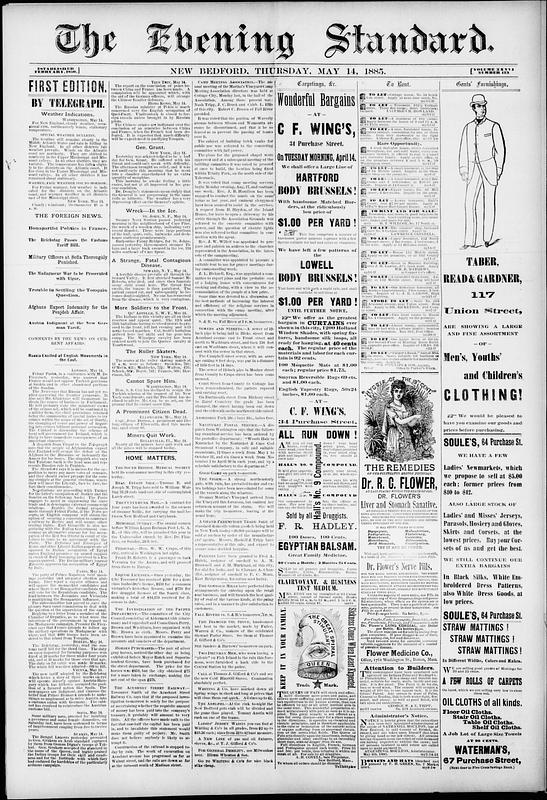 Evening Standard. May 14, 1885 - Digital Commonwealth