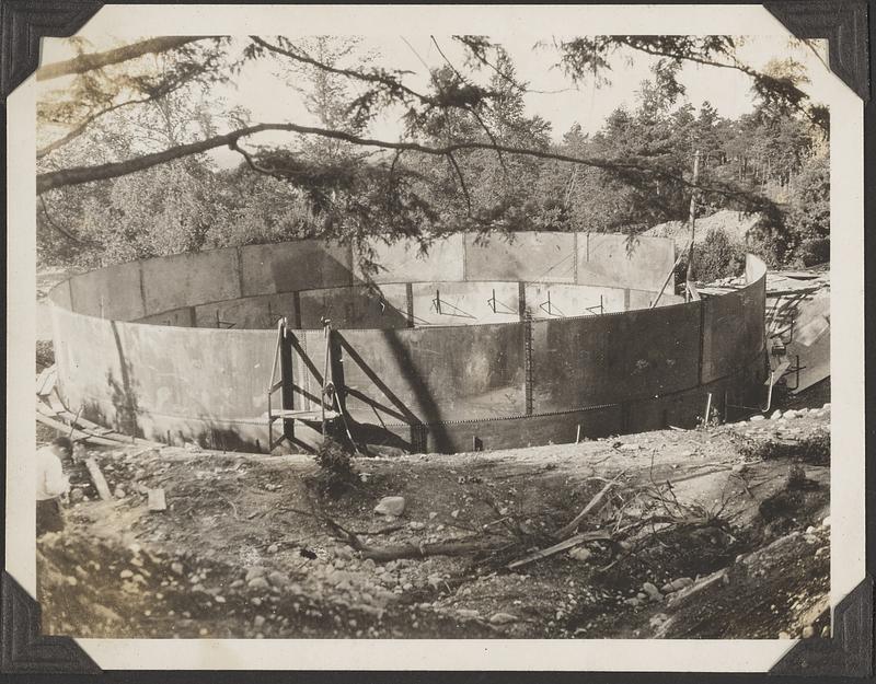 Standpipe partly done - Digital Commonwealth