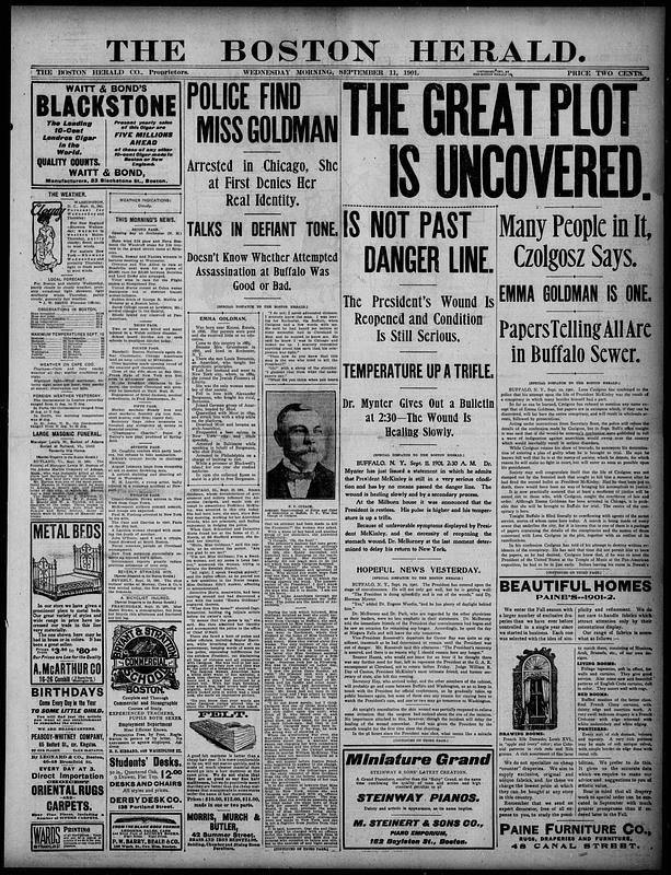 The Boston Herald. September 11, 1901 - Digital Commonwealth