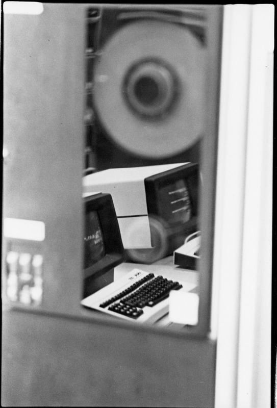 View of early computer - Digital Commonwealth