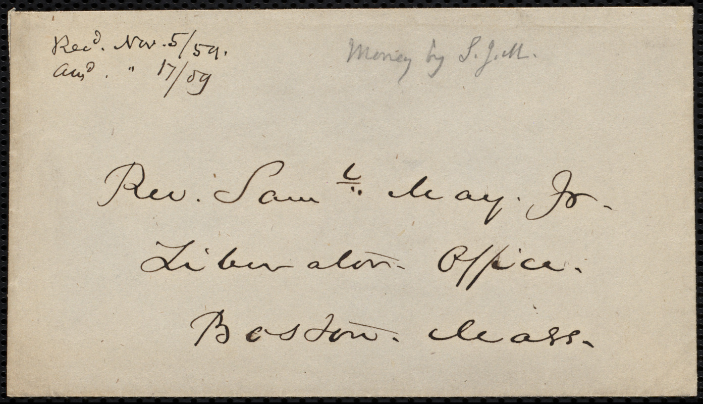 Letter from William Henry Channing, Liverpool, to Samuel May, Oct. 22 ...