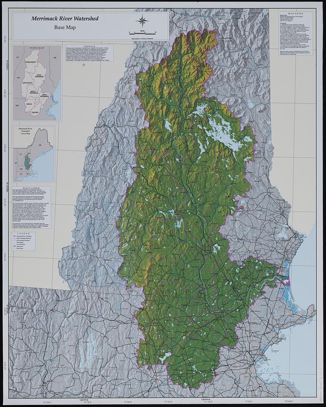 Merrimack River watershed atlas - Digital Commonwealth