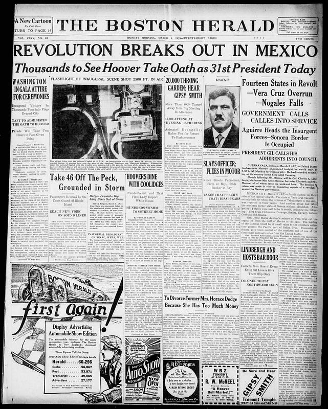 Boston Herald. March 04, 1929 - Digital Commonwealth