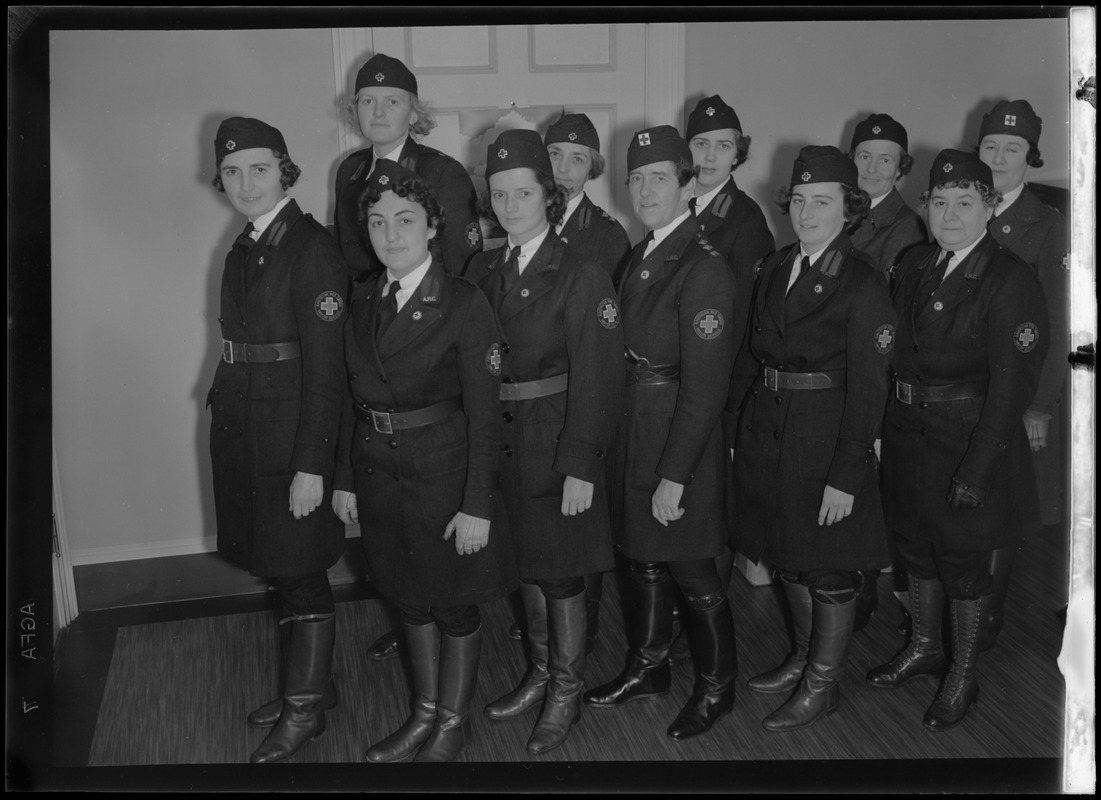 Red Cross Motor Corps - Digital Commonwealth