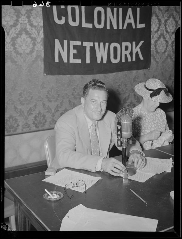 George Wiswell at WAAB - Digital Commonwealth