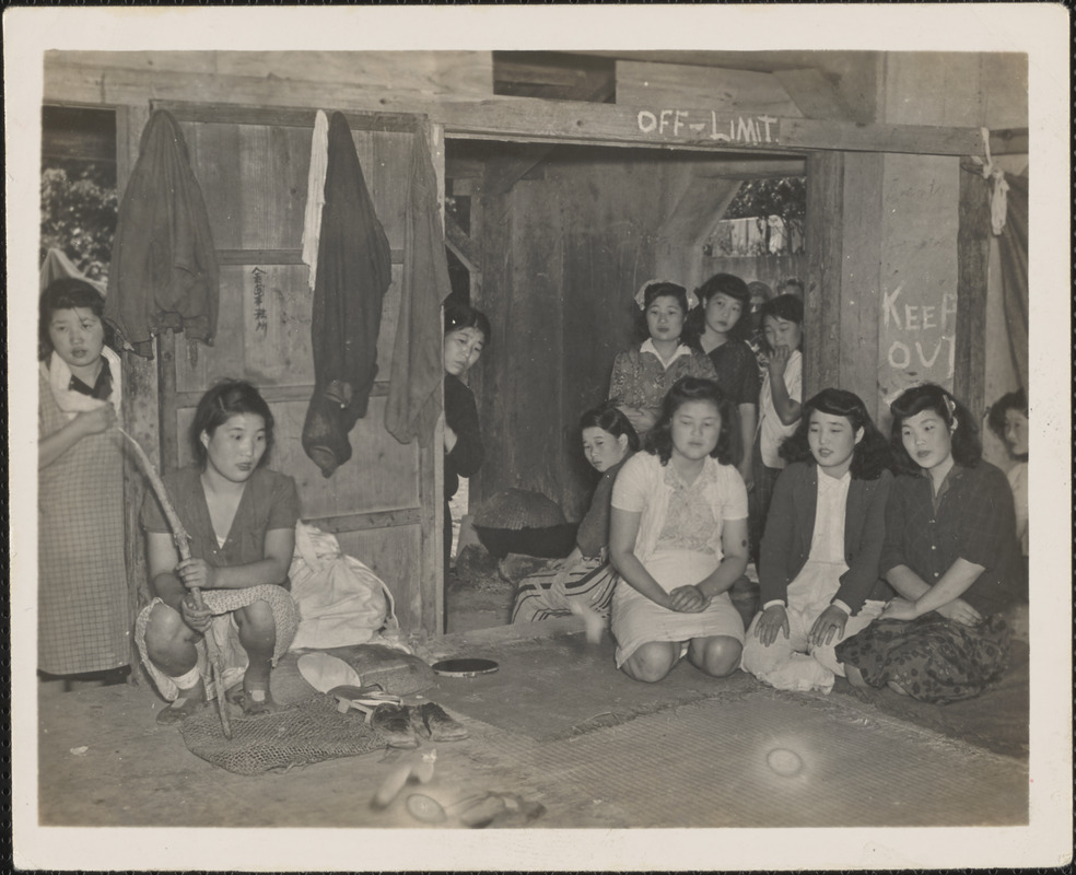 Geisha girls on Okinawa - Digital Commonwealth