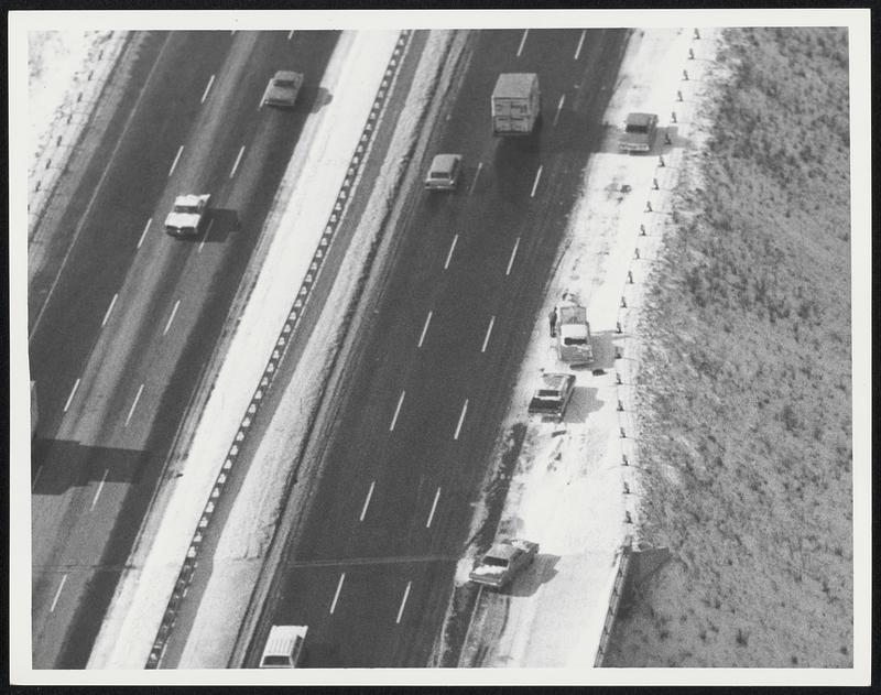 Morning after Boston's big traffic jam. - Digital Commonwealth