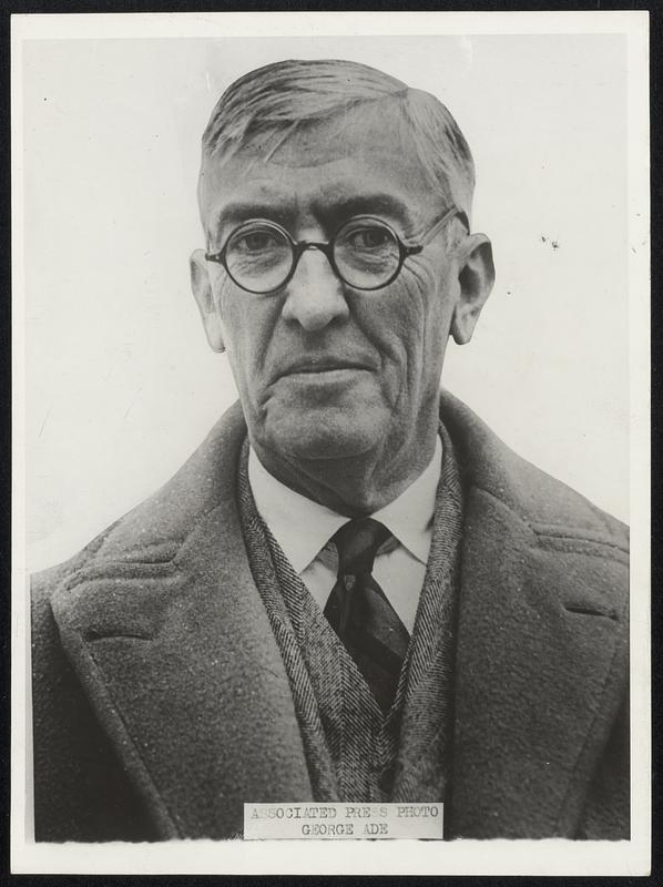 George Ade - Digital Commonwealth