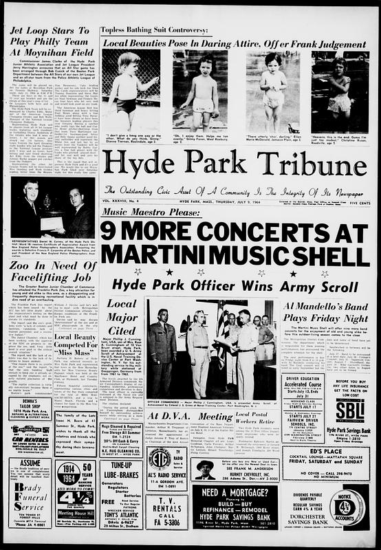Hyde Park Tribune. July 09, 1964 - Digital Commonwealth