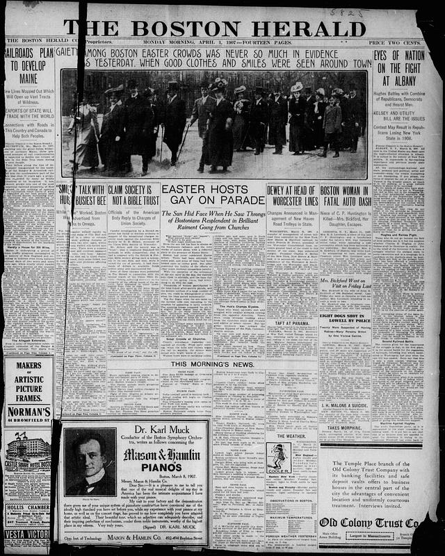 The Boston Herald. April 01, 1907 - Digital Commonwealth