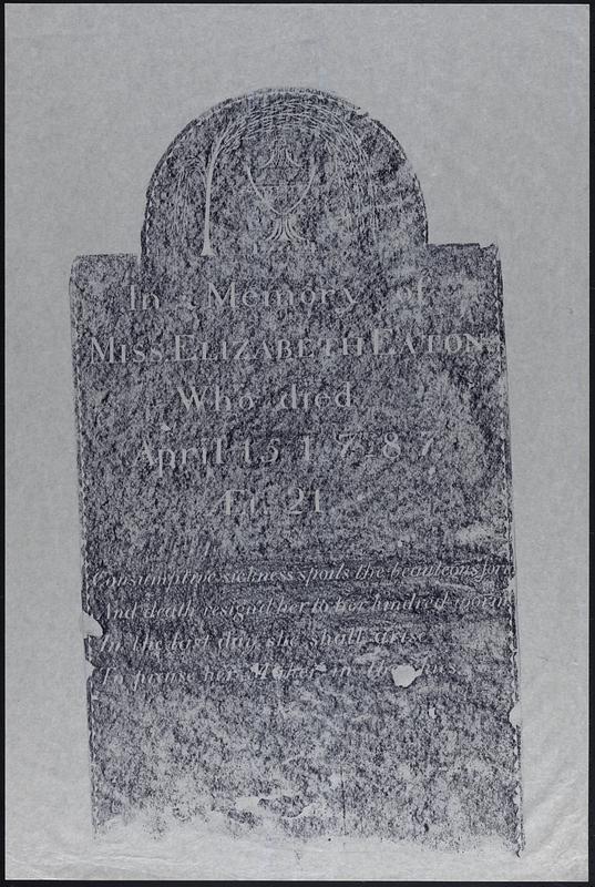 In memory of Miss Elizabeth Eaton - Digital Commonwealth