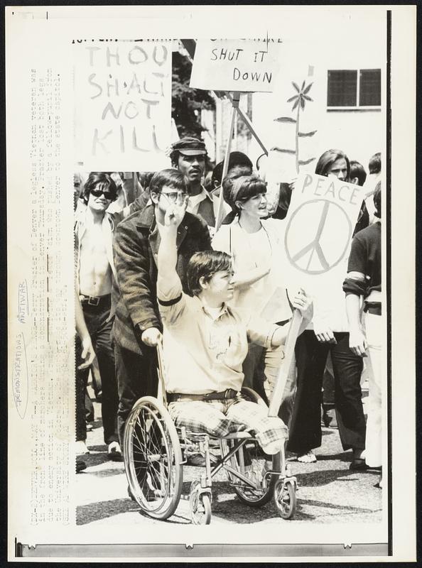 A Warrior's Peace -- Terry Frazier of Denver a legless Vietnam veteran ...