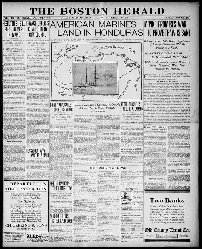 The Boston Herald. March 22, 1907 - Digital Commonwealth