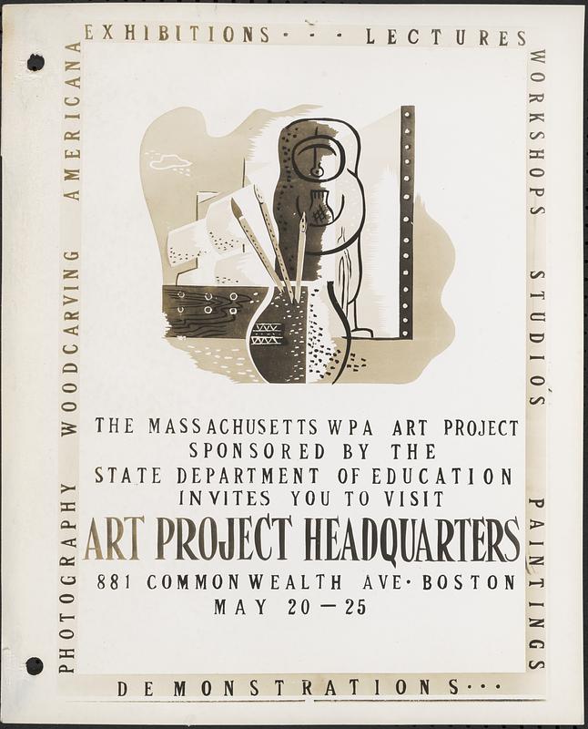The Massachusetts WPA Art Project sponsored by the State Department of ...