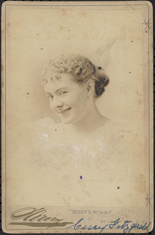 "Cissy's wink" - Digital Commonwealth