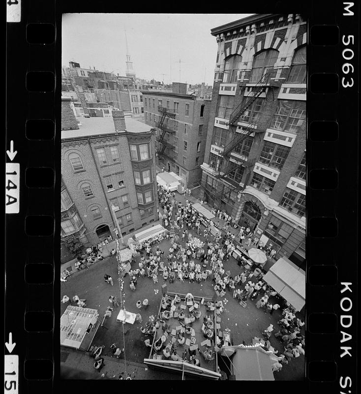 Saint's festival in North End, North End - Digital Commonwealth