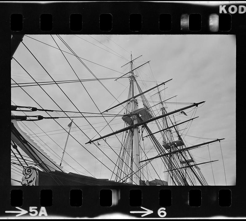 Rigging, USS Constitution - Digital Commonwealth