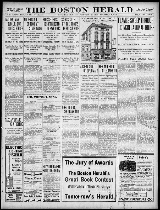 The Boston Herald. February 11, 1905 - Digital Commonwealth