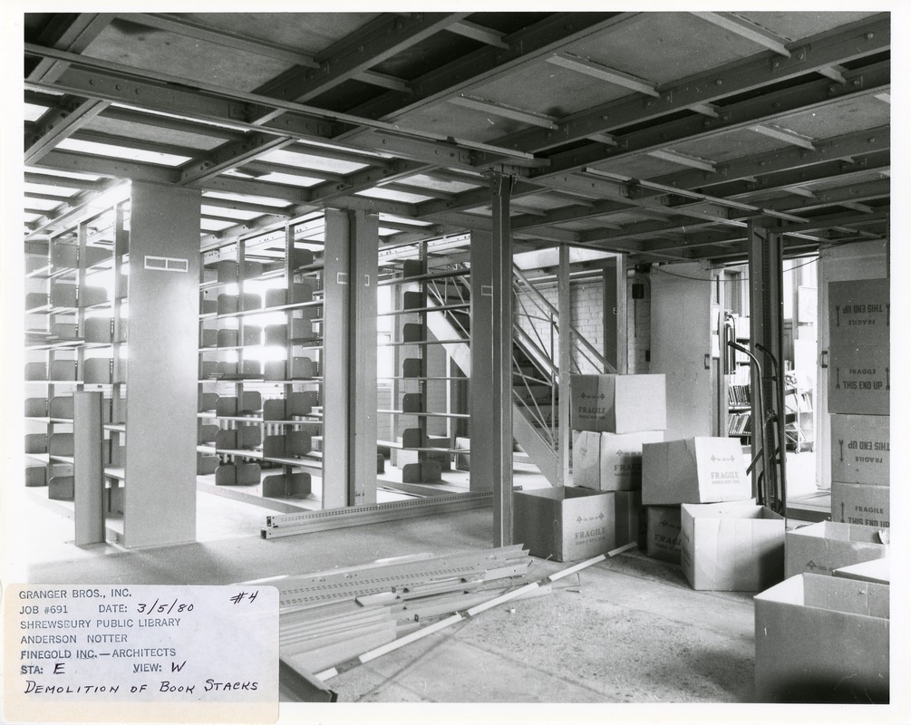 Shrewsbury Public Library Addition 1979-1980 - Digital Commonwealth