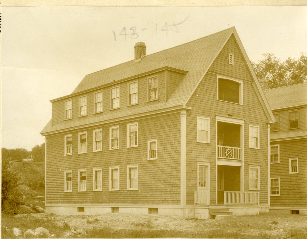 Triple decker American Optical housing Windsor Court Southbridge ...