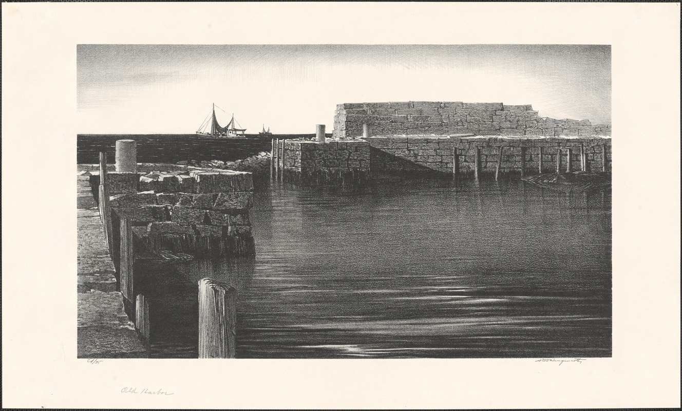 Old harbor - Digital Commonwealth