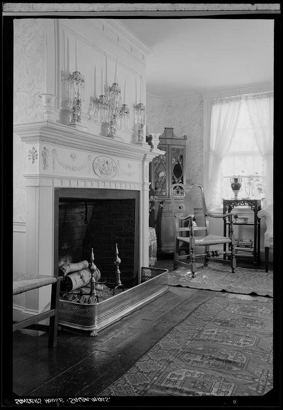 Sanders House, Salem, MA, interior - Digital Commonwealth