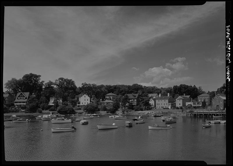Manchester, Mass., harbor scene - Digital Commonwealth