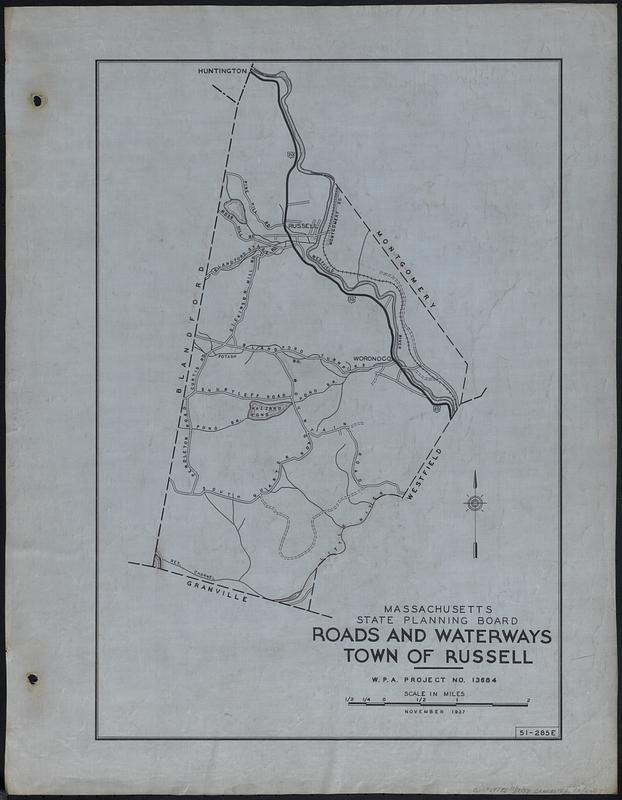 Roads and Waterways Town of Russell - Digital Commonwealth
